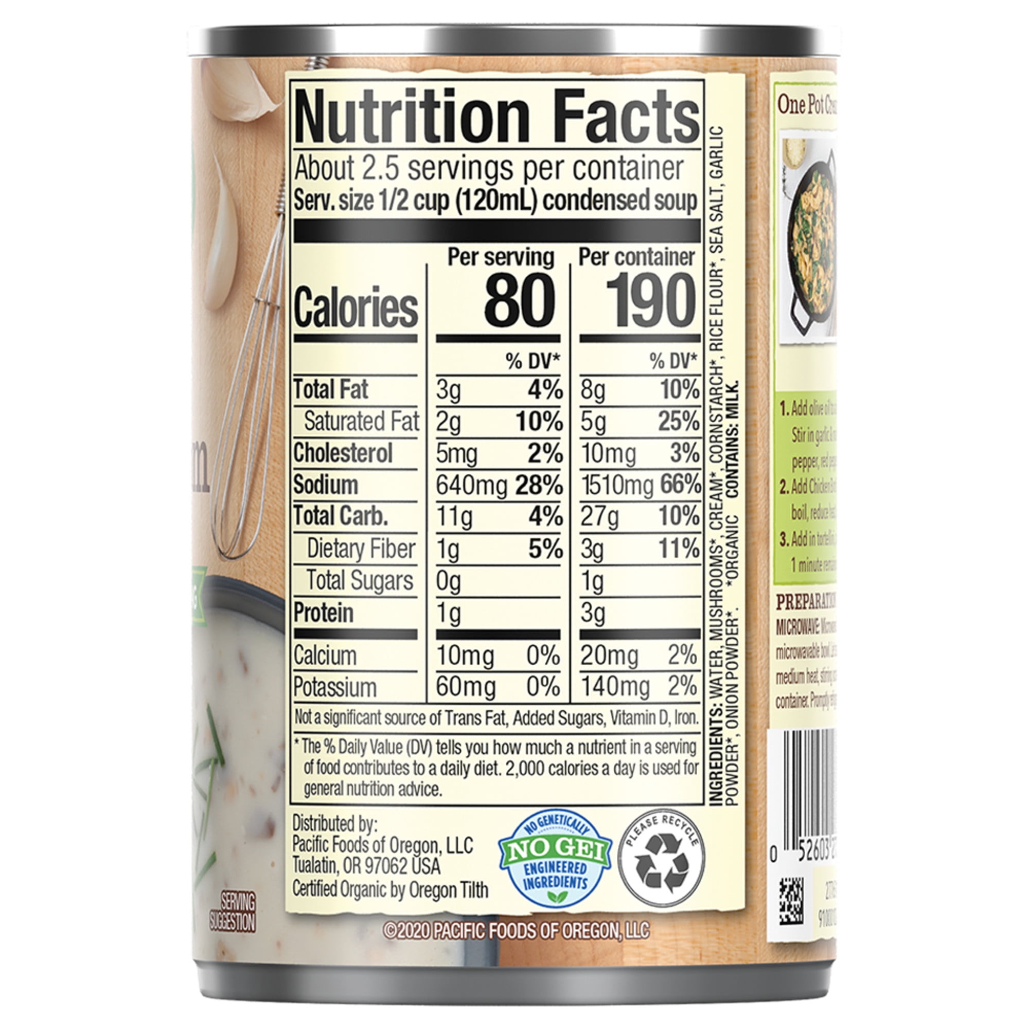 Pacific Foods Organic Cream of Mushroom Condensed Soup, 10.5oz Best ...