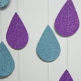 Raindrops 12 Strings of Party Hanging Raindrop Garland Raindrop Paper ...