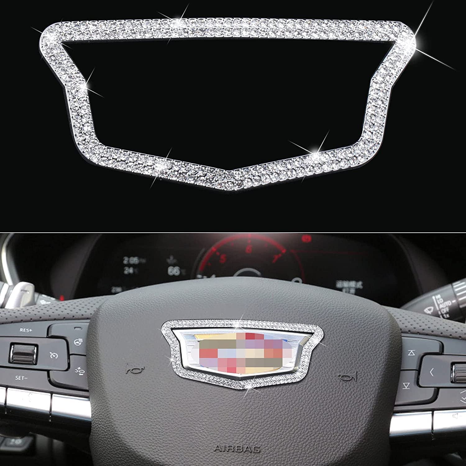 Click here for Laicaiw Car Steering Wheel Decorative Diamond Stic... prices