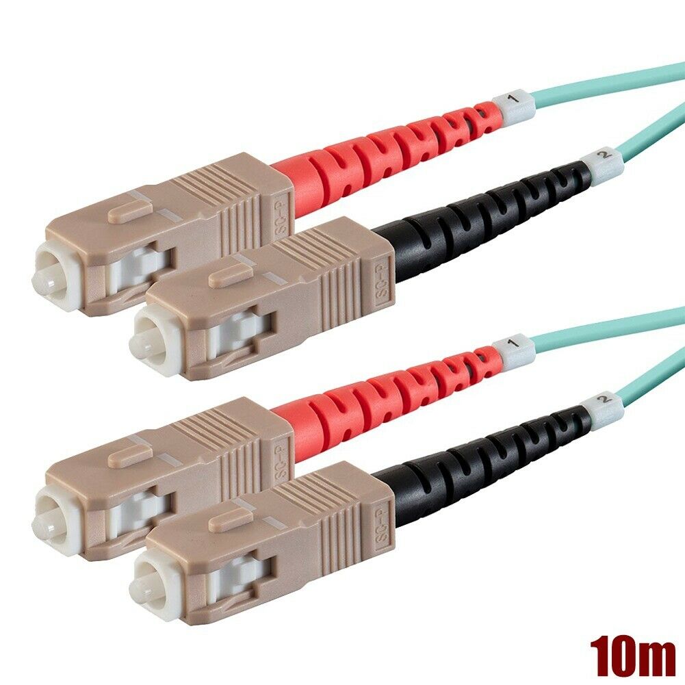 10M SC UPC SC UPC OM3 Multi Mode Duplex 50 125 Fiber Optic Optical 10m-sc-upc-sc-upc-om3-multi-mode-duplex-50-125-fiber-optic-optical