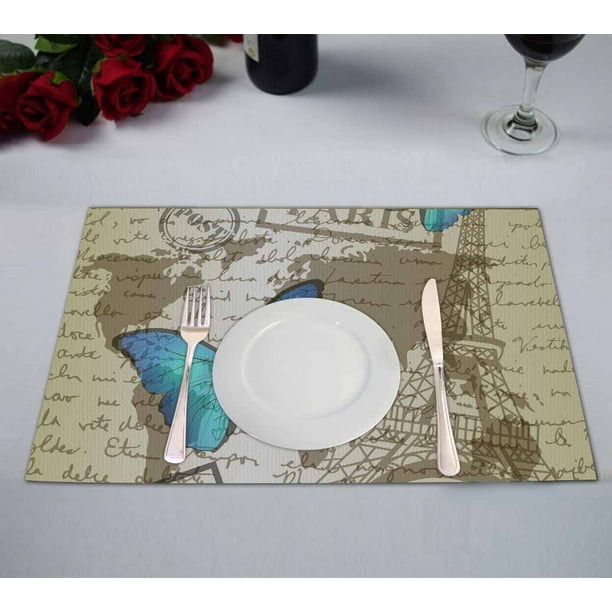 Butterfly Paper Placemats