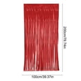EDHITNR Extra Large Tinsel Curtain, Party Decoration Background Fringe ...