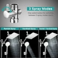 Shower Head, 12 Inch High Pressure Rainfall Shower Head/Handheld Shower ...