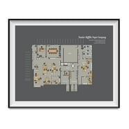 Dunder Mifflin Scranton Branch Org. Chart Dwight K. Schrute Poster The ...