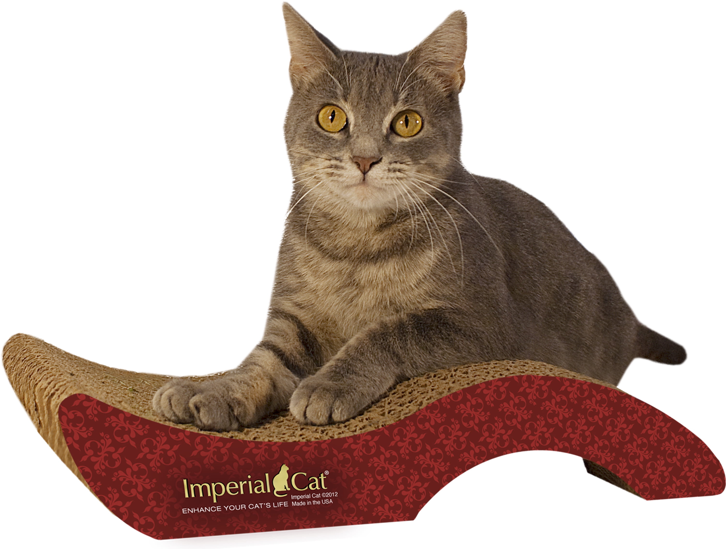 Imperial Cat Scratch 'n Shapes Small Purrfect Stretch - Walmart.com