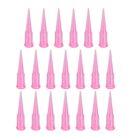 Blunt Tip Plastic Tapered Dispensing Fill Needle 20ga X 1.26" Pink ...