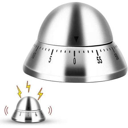 Stainless Steel Manual Kitchen Timer, Cooking Timers For Kitchen ...