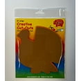 SHAPES ETC. Thanksgiving Turkey Large Assorted Color Cut-Outs - 5.5in ...