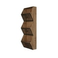 Kate and Laurel Burdock Rustic Wall Vertical Magazine Storage Rack ...