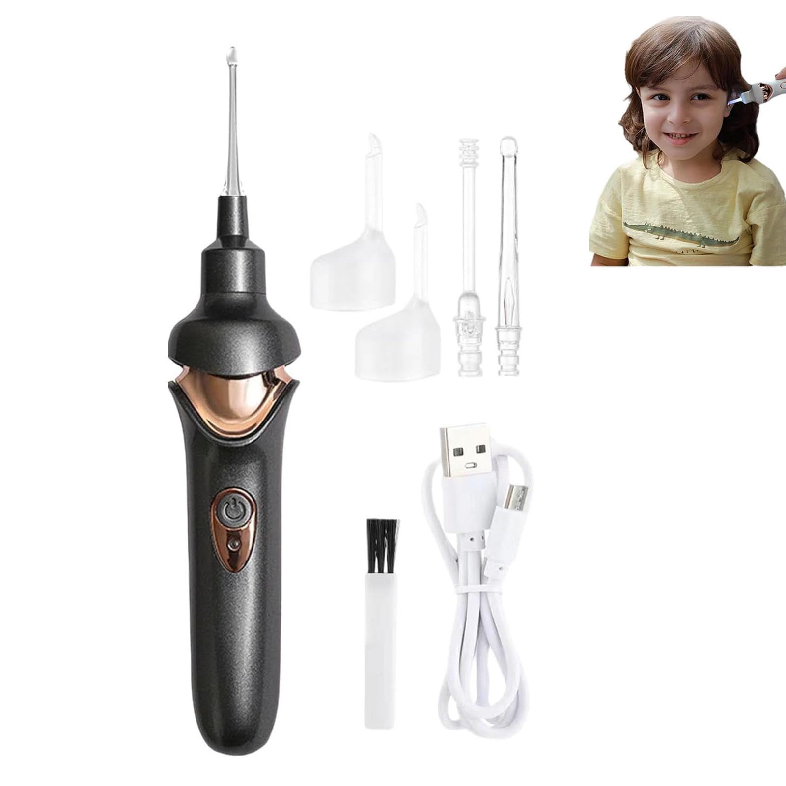 Ear Cleaning For The Whole Family 5 In 1 Ear & Children Ear Suction ...