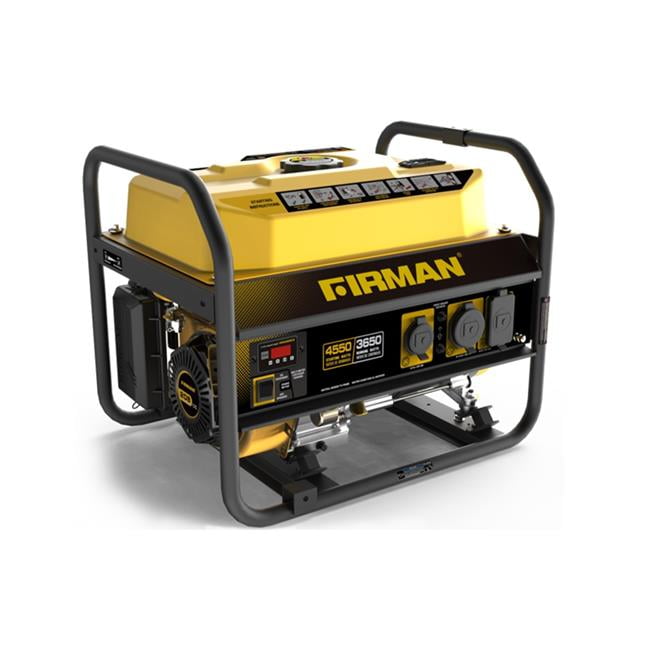 Firman Power Equipment Gas Powered 3650-4550 Watts Portable Generator ...