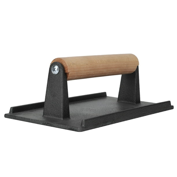 Sausage Griddle Press,Cast Iron Grill Press Bacon Weight Press Barbecue ...