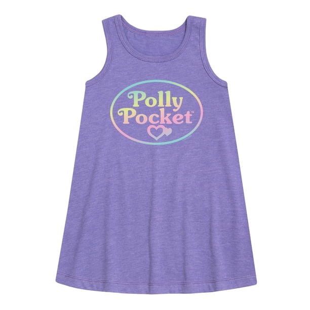 Polly Pocket - Polly Pocket Ombre Logo - Toddler And Girls A-line Dress ...