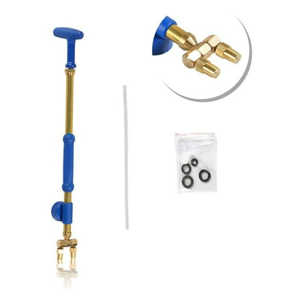 Double Head Bottle Nozzle Manual Push Pull Spray Gun Handheld Water ...