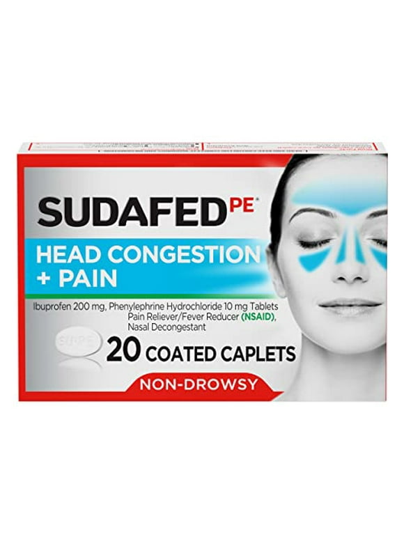 SUDAFED Over-the-Counter Medicines in Medicine Cabinet - Walmart.com