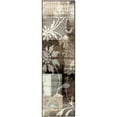 Superior Pastiche Floral Indoor Runner Rug, 2' 7" x 12', Beige ...