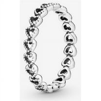 Ring in sterling silver w/14 gold heart Ring sz 54 196548-54 - Walmart.com