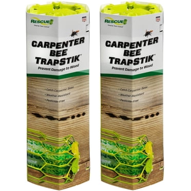 RESCUE! Sticky Insect TrapStik for Wasps, Mud Daubers, Carpenter Bees ...