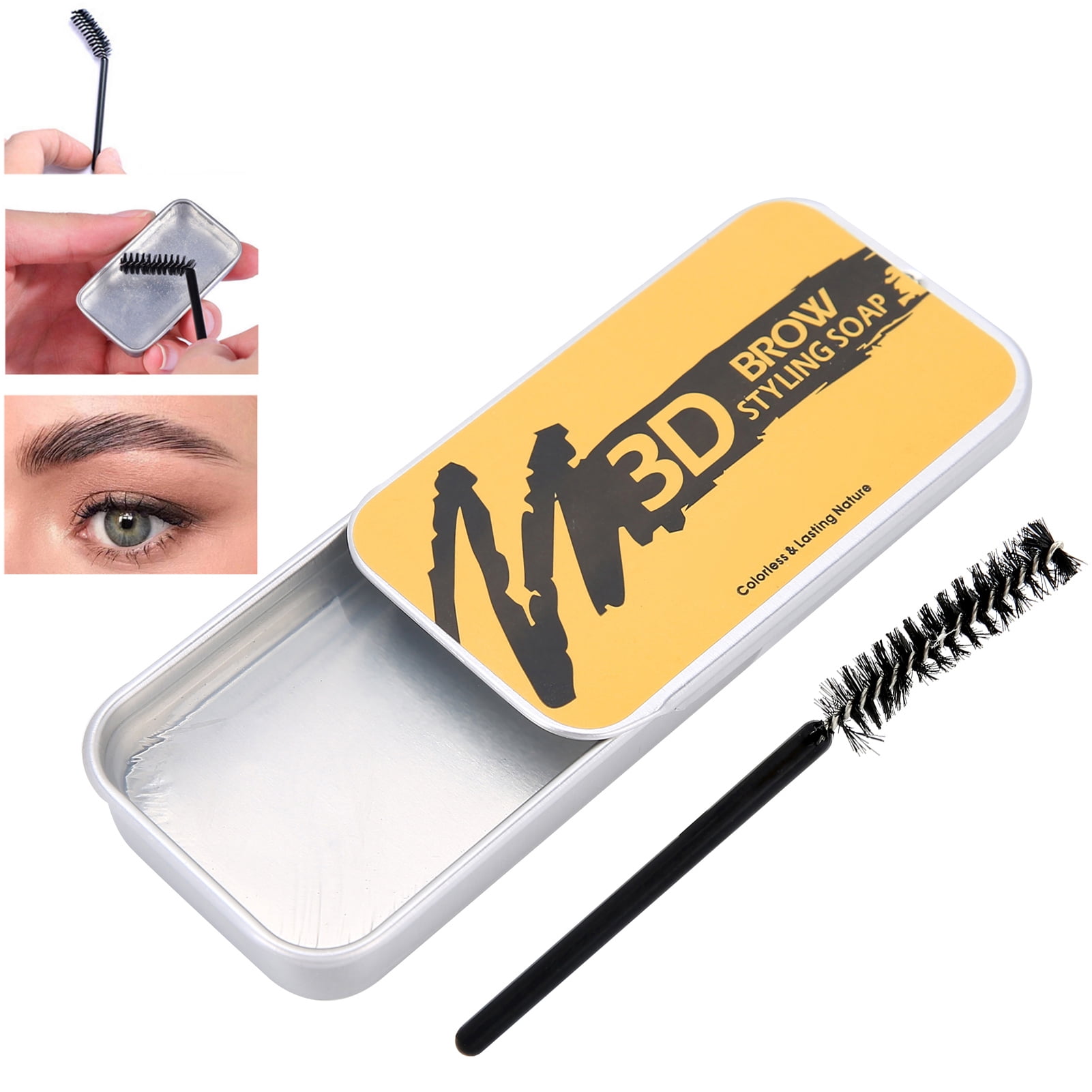 Crema para dar forma a cejas, gel de ceja fácil de eliminar ...