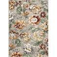Simply Southern Cottage Franklin Floral 9' X 12' Dark Grey Area Rug ...