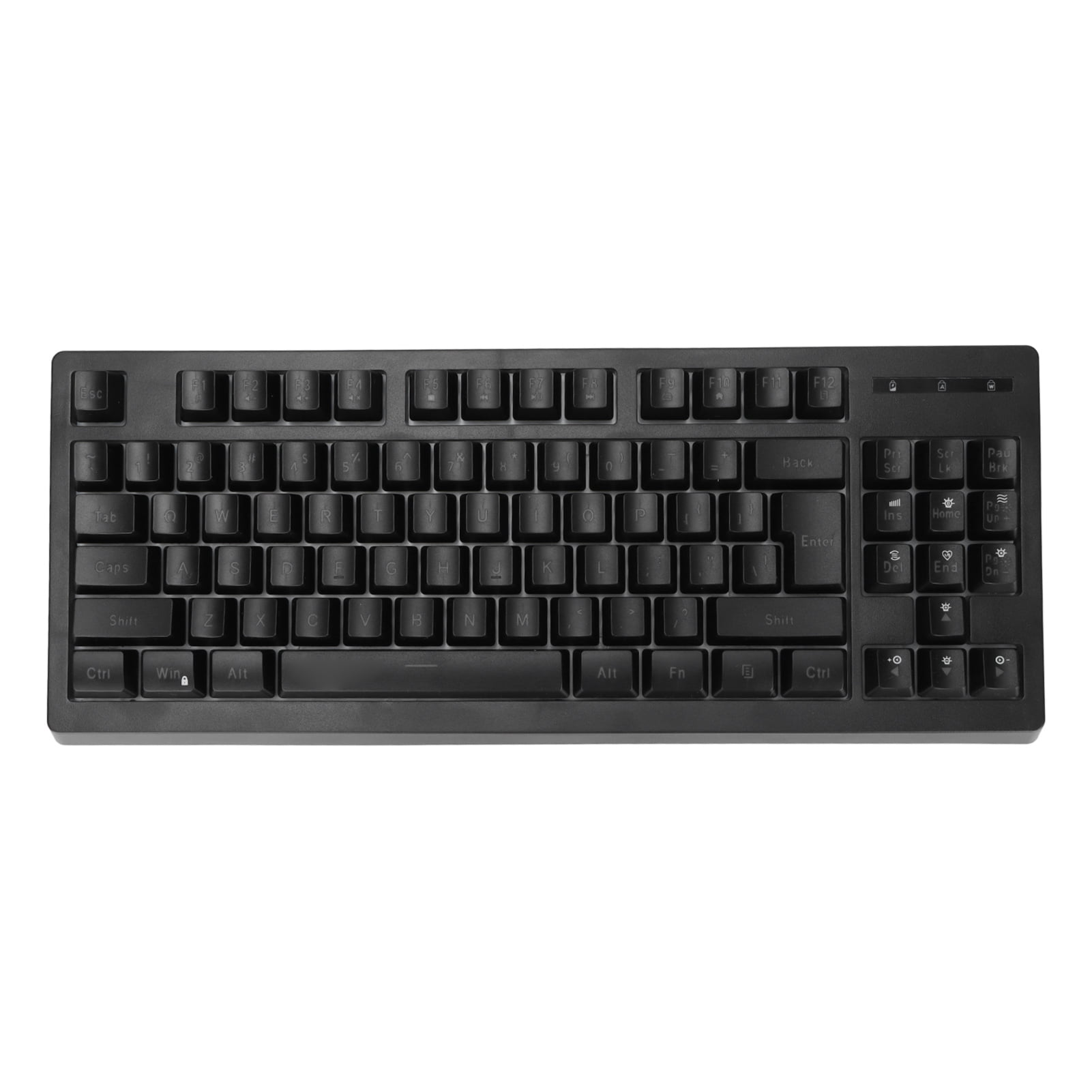 Teclado mecánico LED, teclado inalámbrico de 87 teclas, teclado ...