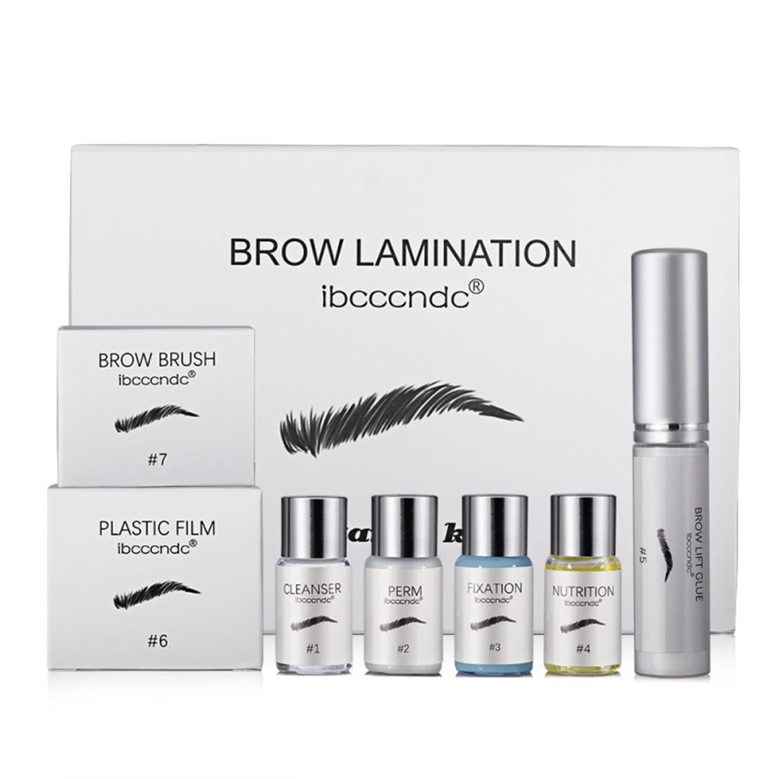 Click here for Ibcccndc Eyebrow Perm Kit With Plastic Wrap - Incl... prices