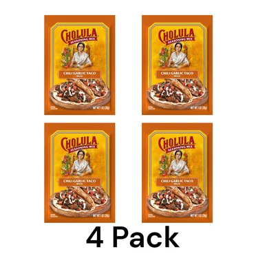 (4 pack) Cholula Smoky Chipotle Taco - Medium Recipe Mix, 1 oz Envelope ...