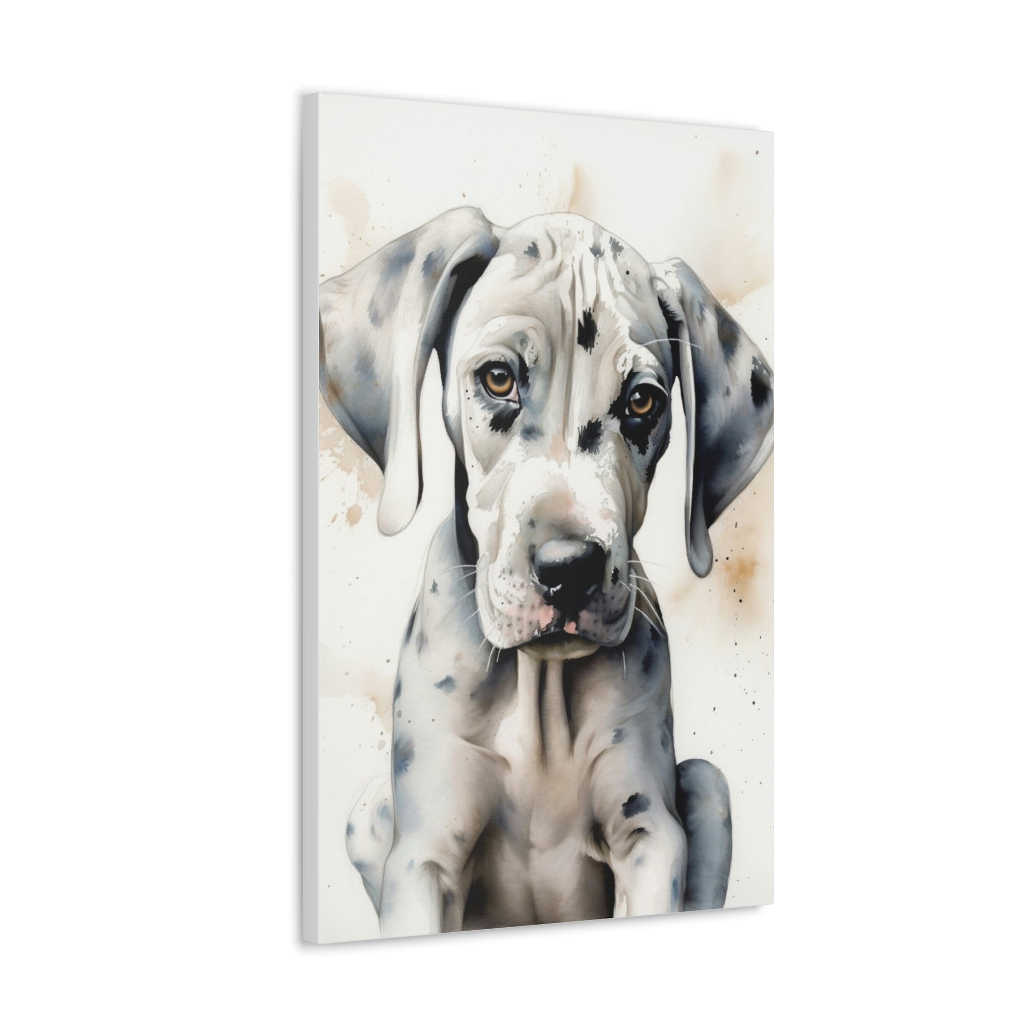 Watercolor Great Dane Painting - Nursery Collection - Bedtime Stories ...