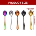 2Pcs Shell Shape Stir Spoons 18/10(304) Stainless Steel Sugar Spoon, 5. ...