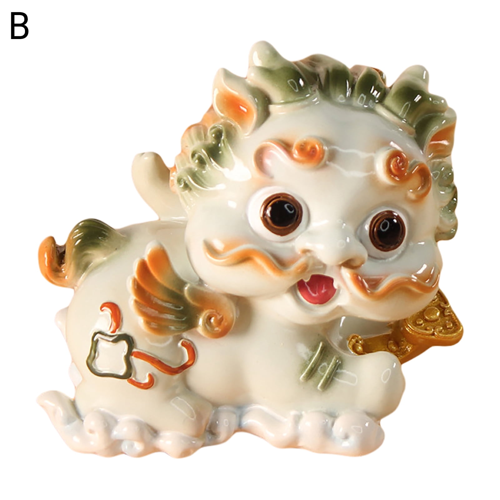 Yoone Pixiu Miniature Figurine Decorative Realistic Cute Chinese ...