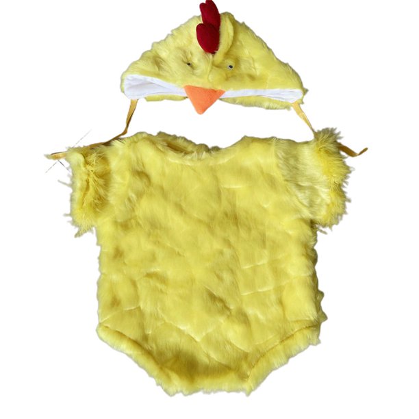 VVIED Photography Props Animals Chick Costume Chicken Outfits Hat And ...