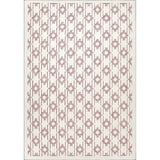 Simply Southern Cottage Minden 6' X 9' Pink Geometric Area Rug ...