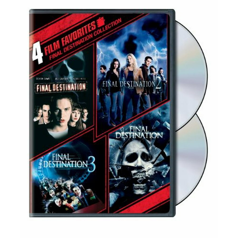 4 Film Favorites: Final Destination Collection (DVD) - Walmart.com ...