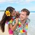 3 Pieces Hawaiian Flower Hair Clips for Women - Artificial Tropical ...