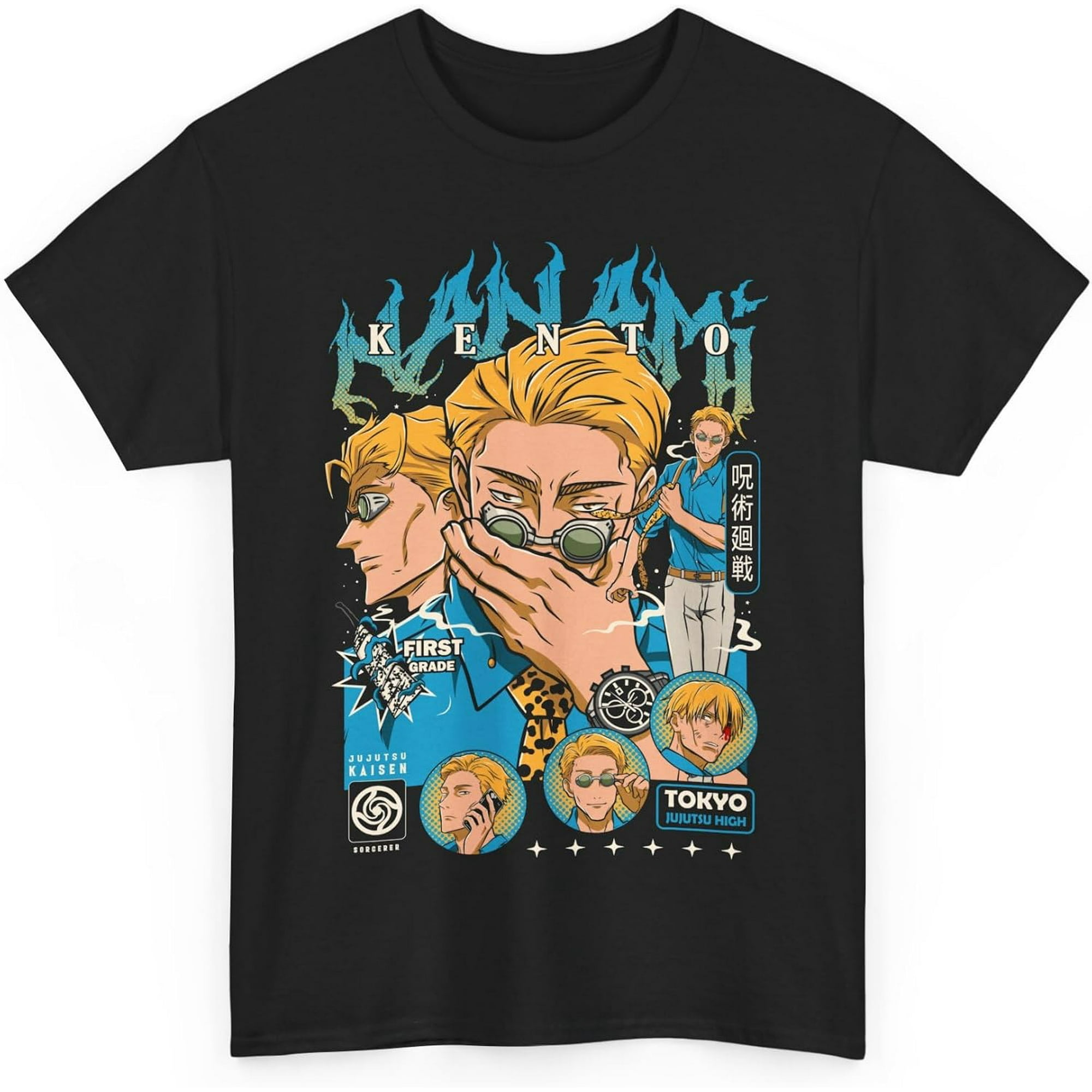 Click here for Haiker Jujutsu Nanami Anime Men T-Shirt Kaisen Ken... prices