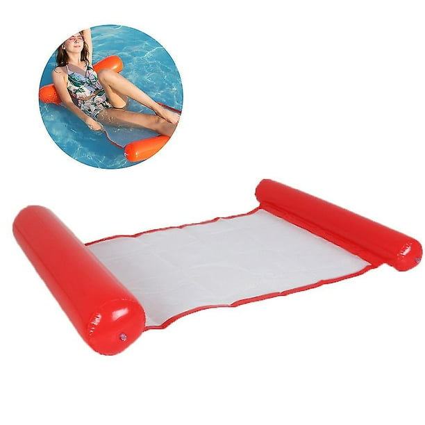 Water Hammock Swimming Pool Beach Floating Recliner Inflatable Water ...