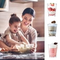 5 Oz Plastic Dessert Cups 50 cups + 50 spoons + 50 lids for parfait ...