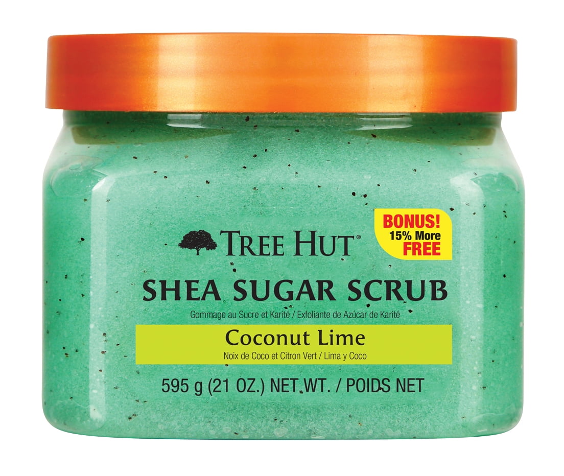Tree Hut Shea Sugar Scrub Coconut Lime, 21 oz - Walmart.com