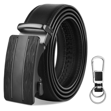 Comfort Click Belt for Man, Simyoung Men's Adjustable Perfect Fit Croc ...