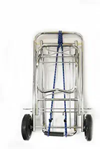 Folding Luggage Cart TradeShow Suitcase Roller Cart - Walmart.com