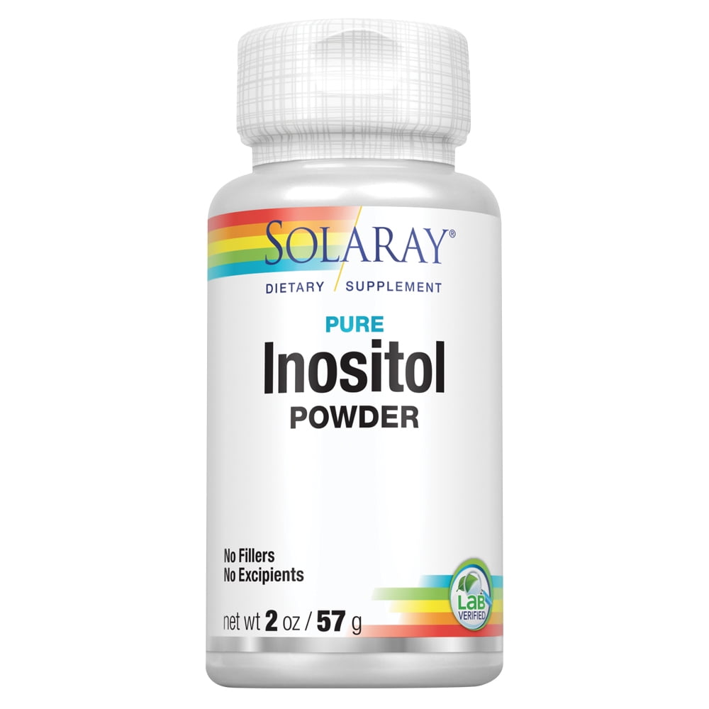 Solaray Inositol, Powder, Unflavored (Btl-Plastic) 700mg | 2oz ...
