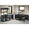 Systembuild Evolution Nebula 5-Shelf Toolless Steel Garage Storage ...