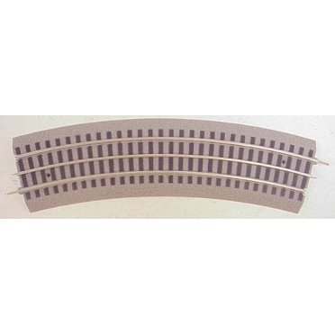 Lionel Trains O-Gauge Fastrack O36 45-Degree Curved Railway Track ...