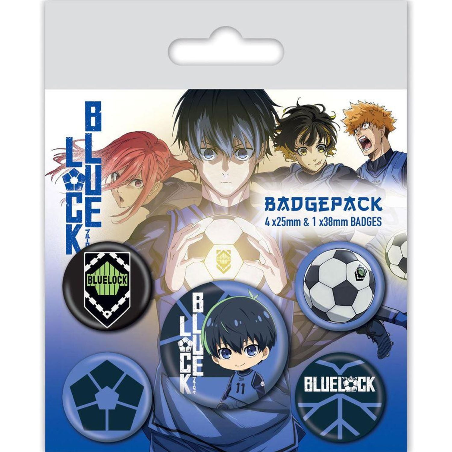 Click here for Blue Lock Isagi Yoichi Badge Set (Pack Of 5) prices