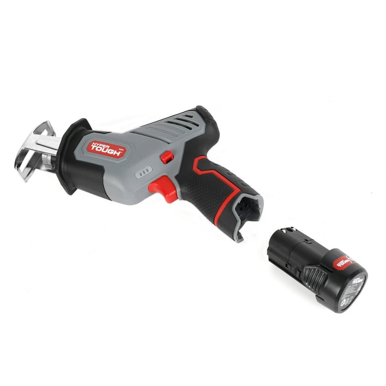Hyper Tough 12V Max Lithium-Ion Compact Reciprocating Saw, 58% OFF