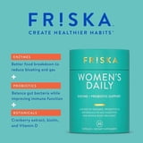 FRISKA Women's Daily Digestive Enzyme & Probiotics Supplement, Gut ...