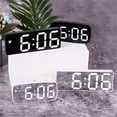 Elegant Desk Digital Clock with LED Display Alarm and Temperature ...