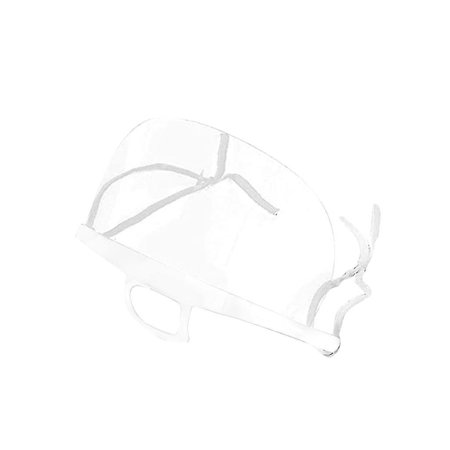 10 Pcs Work Wear Men Women Transparent Plastic Mask Chef Kitchen ...