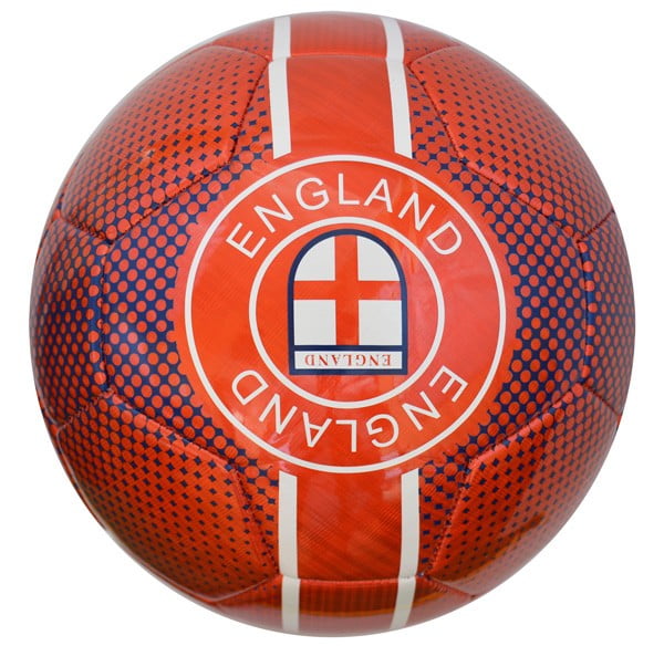 Vizari England Soccer Ball Red/White Size 4 - Walmart.com