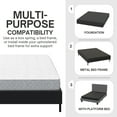 Boyd Sleep 2-in-1 King Metal Bed Frame & Box Spring with Headboard ...